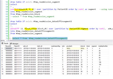 solve readmission flag issue with windows analytic function wenlei cao wenlei s tech blog