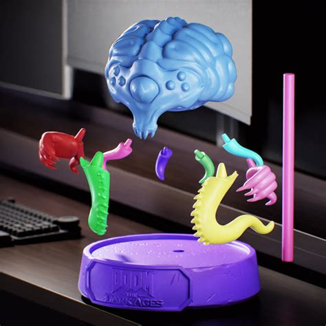 🦸 Caco Demon From Doom The Dark Ages Chibi Design Caco Demon From Doom The Dark Ages Chibi