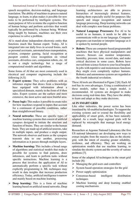 Artificial Intelligence In Smart Grid Pdf