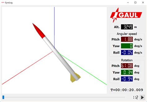 GitHub AgentRev GyroLog PyQt D App To Display Student Built Rocket Gyroscope Data