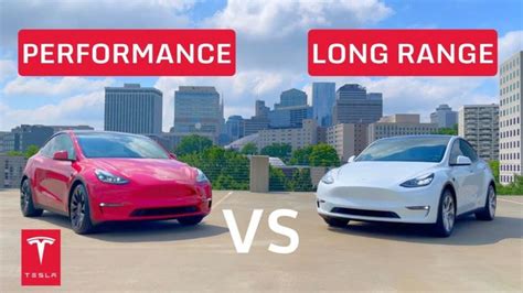 Tesla Model Y Long Range Vs Performance Vehicle Nest
