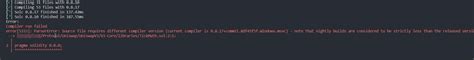 forge test compiles multiple contracts with severe errors · issue 4653