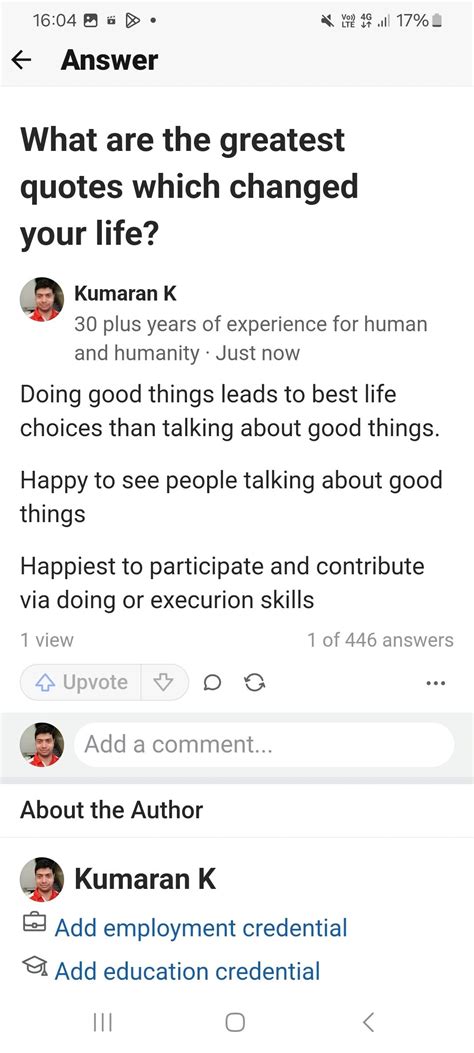 Kumaran Kanniappan I We Human On Linkedin Doing Good Things