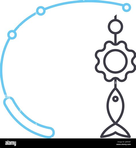 Cat Toy Line Icon Outline Symbol Vector Illustration Concept Sign Stock Vector Image And Art