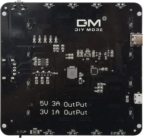 Diymore Soporte De Batería 1865o Cuatro Li Ion V9 Escudo De Batería