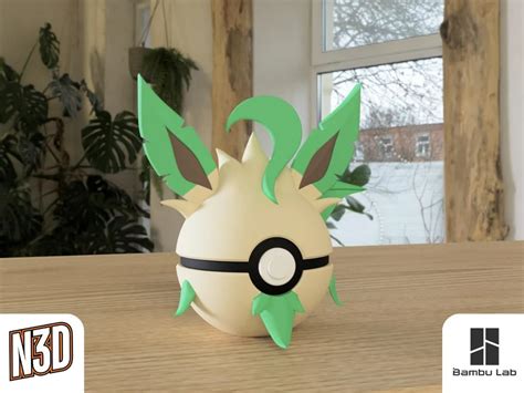 Leafeon 3d Print Model Download Free