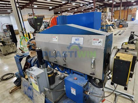 Used 3 Aet Model 30as24 24 1 L D Single Screw Extruder