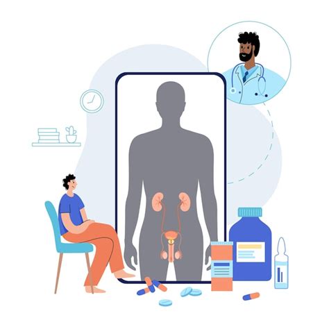 Premium Vector Man Reproducive System Problems