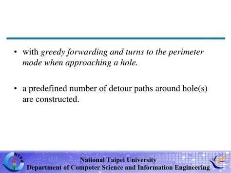 Ppt Context Aware Geographic Routing For Sensor Networks With Routing