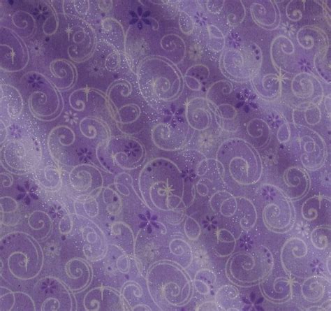 Purple Girly Swirly
