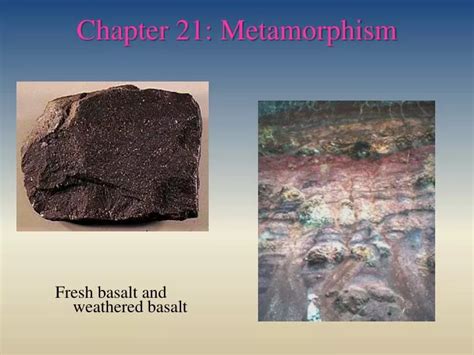 PPT Chapter Metamorphism PowerPoint Presentation Free Download ID