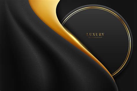 럭셔리 다크 기하학적 요소와 미니멀 한 블랙 프리미엄 추상 적 배경 0명에 대한 스톡 벡터 아트 및 기타 이미지 0명 개념