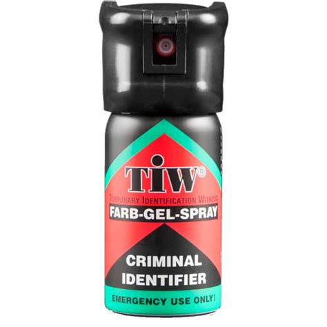 Tw 1000 Identifier Rotes Farb Gel Spray 40 Ml Jet Mit Fli