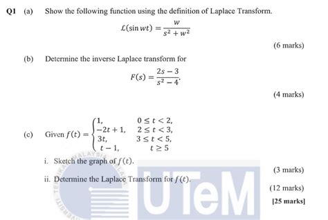 solved a show the following function using the definition