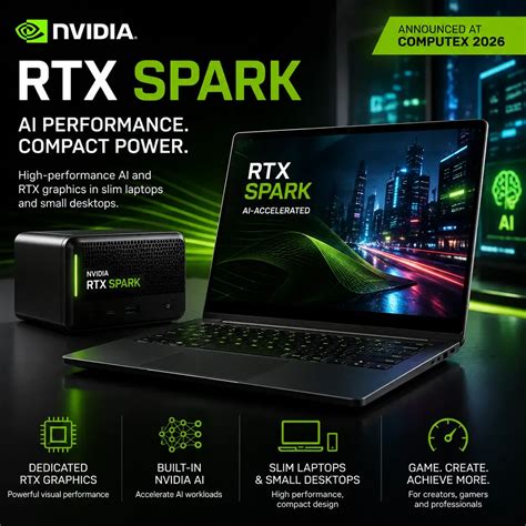 Nvidia Introduces Rtx Spark Pcs For Compact Ai Computing