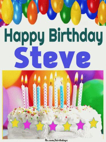 Happy Birthday Steve S