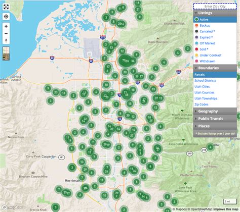 Real Estate Intelligence With The Mts Mapbox Tiling Service