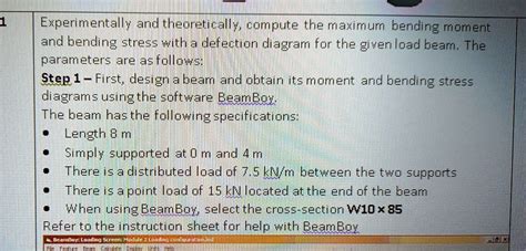 Solved Texts Experimentally And Theoretically I Compute The Maximum