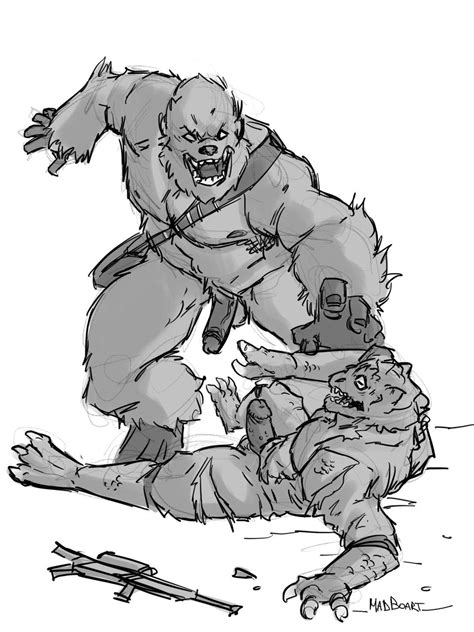 Post 5379600 Bossk Chewbacca Empirestrikesback Madboart Starwars