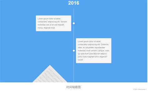 Css 时间轴样式cnds 前端时间轴纵向 Csdn博客