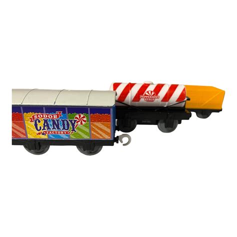 Thomas Train Trackmaster Sodor Candy Co Cargo Cars And Track 2009 T9057 Peppermint 4757176744