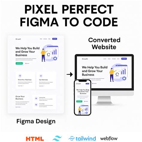 Convert Your Figma Design To Html React Tailwind Css Or Webflow