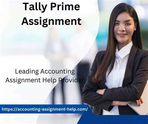 Tally Prime Assignment Accounting Assignment Help Online