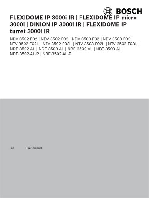 Omnicast Anexo 4flexidomeip3000iioperationmanualenus73337196555