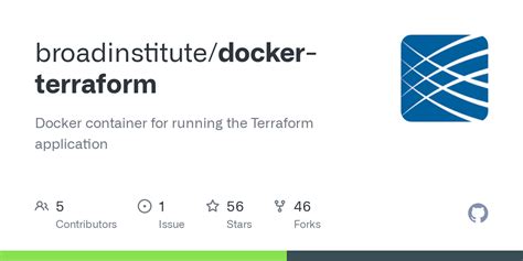 github broadinstitute docker terraform docker container for running
