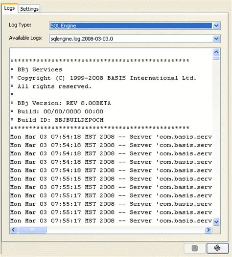 Em Java App System Logs