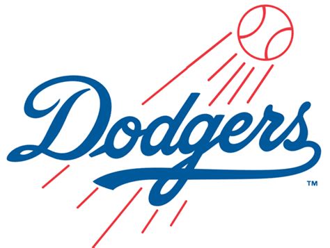 Los Angeles Dodgers Official Logo Mlb Team Branding 3815697