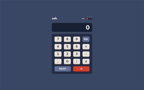 Frontend Mentor Responsive Calculator App Using Reactjs Coding