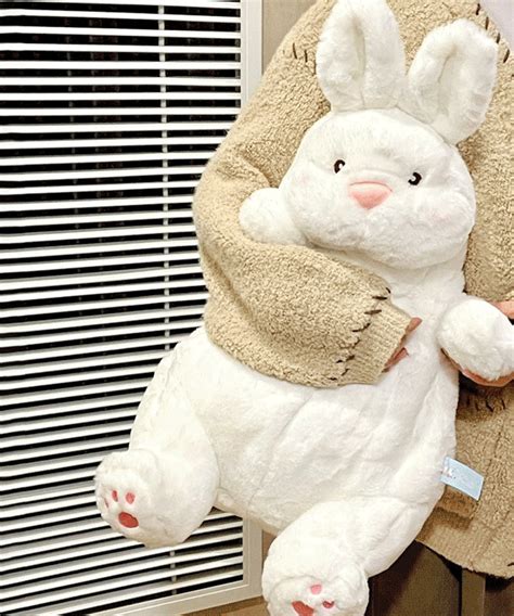 🐇특가🐇 선물추천 핑크 젤리 대형 토끼 인형 쿠션 바디필로우 수면 애착인형 귀여운 베개 친구 여자친구 생일 기념일 선물 낮잠 침실 인테리어 극세사 부드러운 에이블리