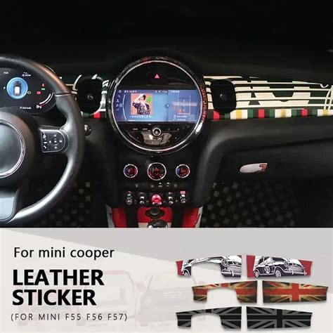 Car Dashboard Decal Sticker For Mini Cooper F56 F55 F57 Car Accessories