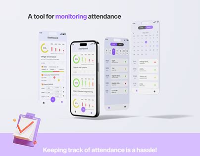 Attendance Ui Design Projects Photos Videos Logos Illustrations And Branding Behance