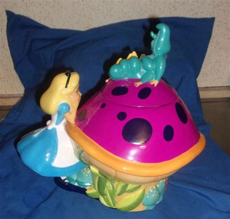 Alice In Wonderland Cookie Jar Vintage 1990s By Treasurecraft New In