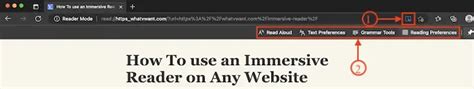 How To Use Immersive Reader On Microsoft Edge Whatvwant