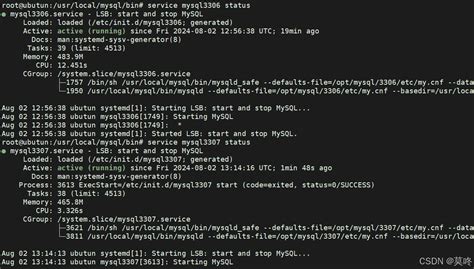 Mysql 多实例配置mysql8多实例 Csdn博客