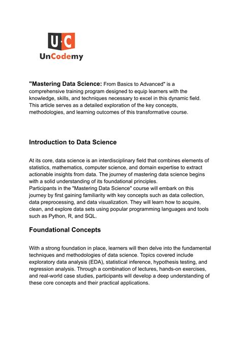 Ppt Mastering Data Science From Basics To Advanced Powerpoint