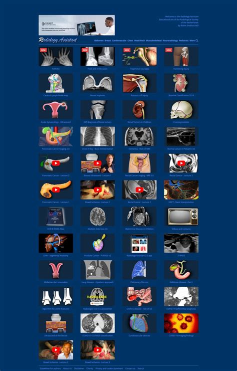 Online Educational Resources For Radiology Trainees Rad At Hand