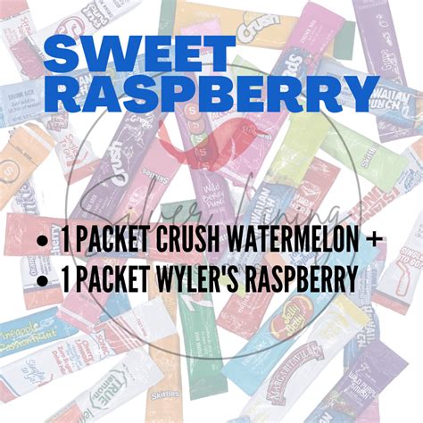 Sweet Raspberry Water Silver Lining Lessons