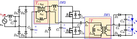 Figure 1 From An Electrolytic Capacitor Less Pfc Led Driver With Low Dc