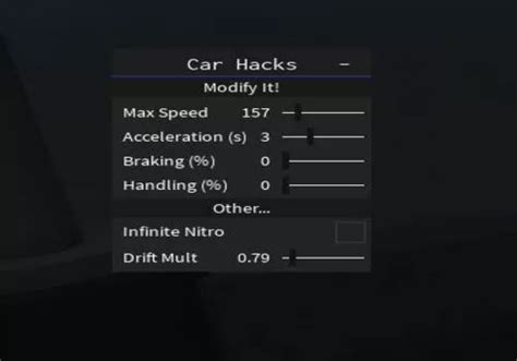 Driving Simulator Script Speed Changer INF Nitro Roblox Scripter