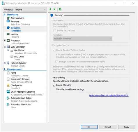 Inadvertently Created A Hyper V Shielded VM Solved Windows Forums
