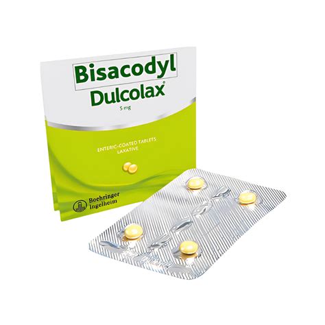 Dulcolax Bisacodyl 5mg Tablet By 4s