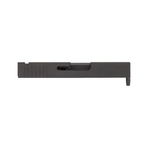 Glock 43 Compatible Black Slide W Rear Serration