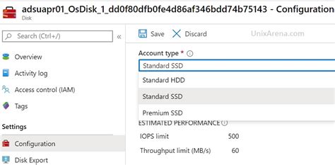 Scaling Will I Lose The Data From My Disk If I Switch From SSD To HDD In A Azure VM Stack