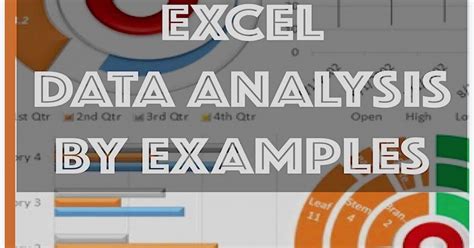 FREE PDF EBook Excel Data Analysis By Examples Excel Data Analysis For Complete Beginners