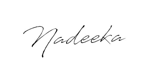 76 Nadeeka Name Signature Style Ideas Creative Online Signature