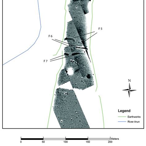 Raw Data Plot Of The Magnetometer Data For Area B Download